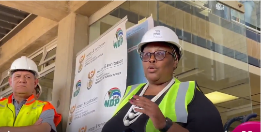 President Cyril Ramaphosa briefed by Amatola Water Board Chairperson ...